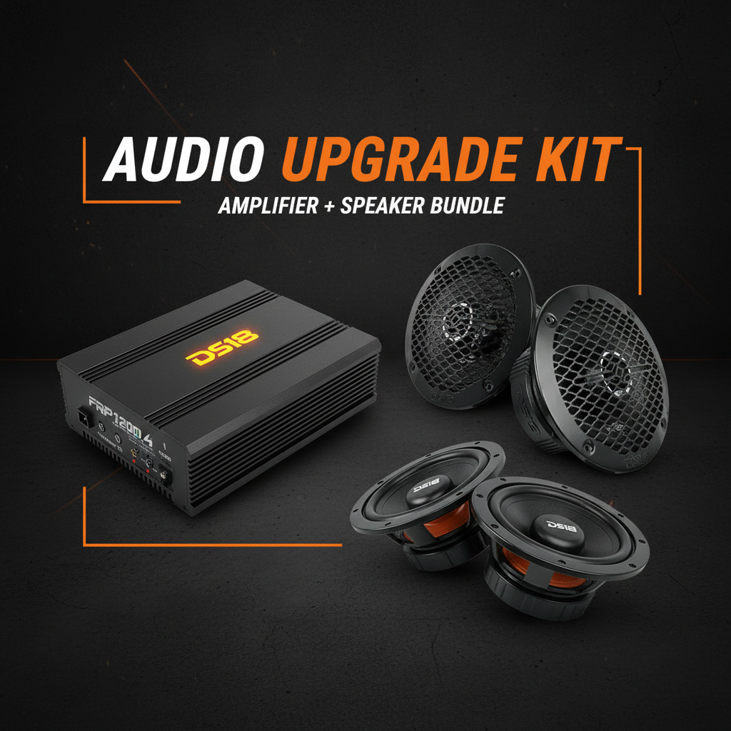 DS18 Plug & Play Audio Kits for 2014-2023 Harley-Davidson Baggers ...