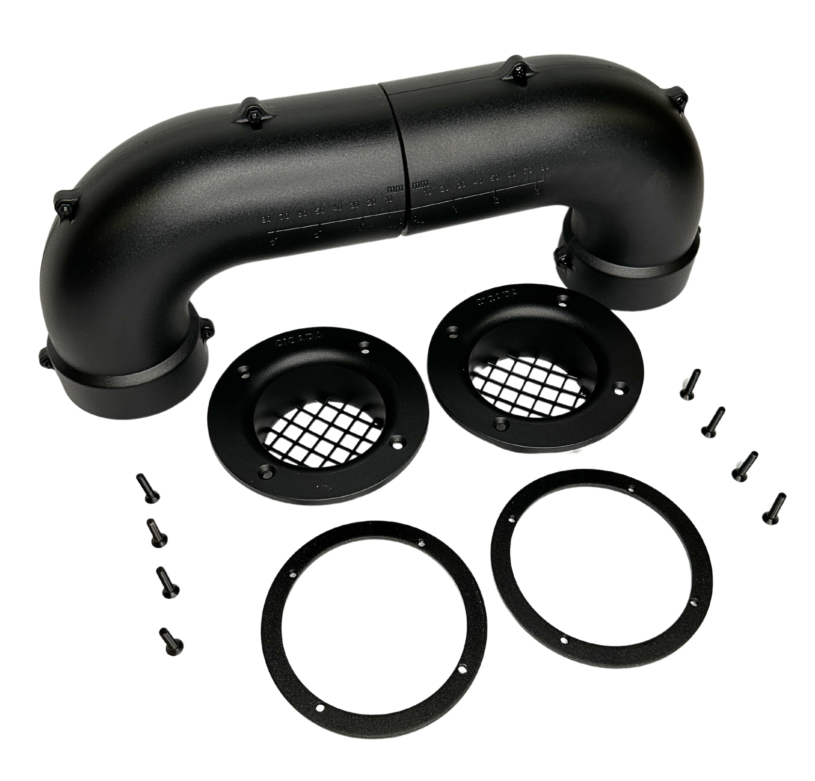 3" 90 DEG AERO PORT KIT | Subwoofer | Saddle Bags – Garage Bagger Stereo