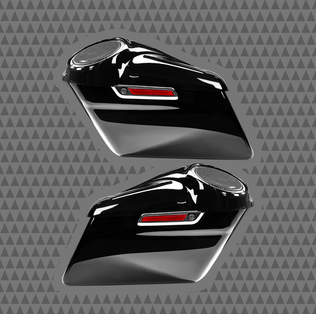 Motorcycle Audio | Harley Speaker Lids | Motorcycle Speakers – Garage ...