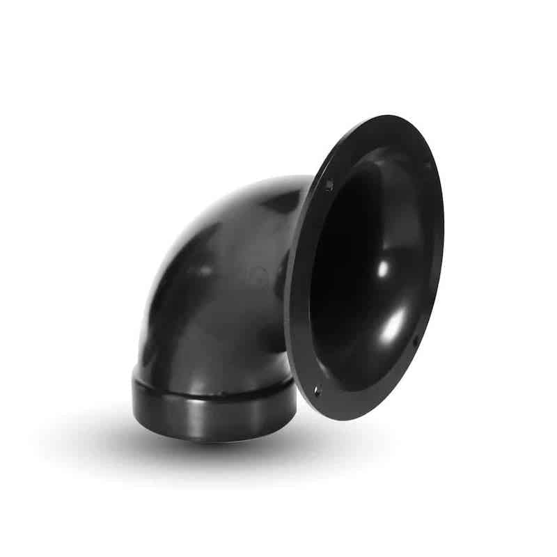 3" 90 DEG AERO PORT KIT | Subwoofer | Saddle Bags – Garage Bagger Stereo