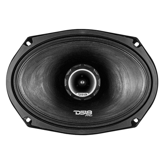 DS18 PRO-ZT69 | Water Resistant 6x9" Coaxial Mid-Range w/ Tweeter ...