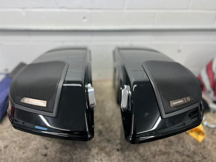 Motorcycle Audio | Harley Speaker Lids | Motorcycle Speakers – Garage ...