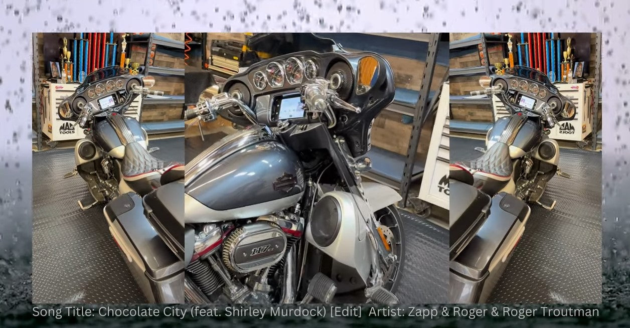 Motorcycle Audio | Harley Speaker Lids | Motorcycle Speakers – Garage ...