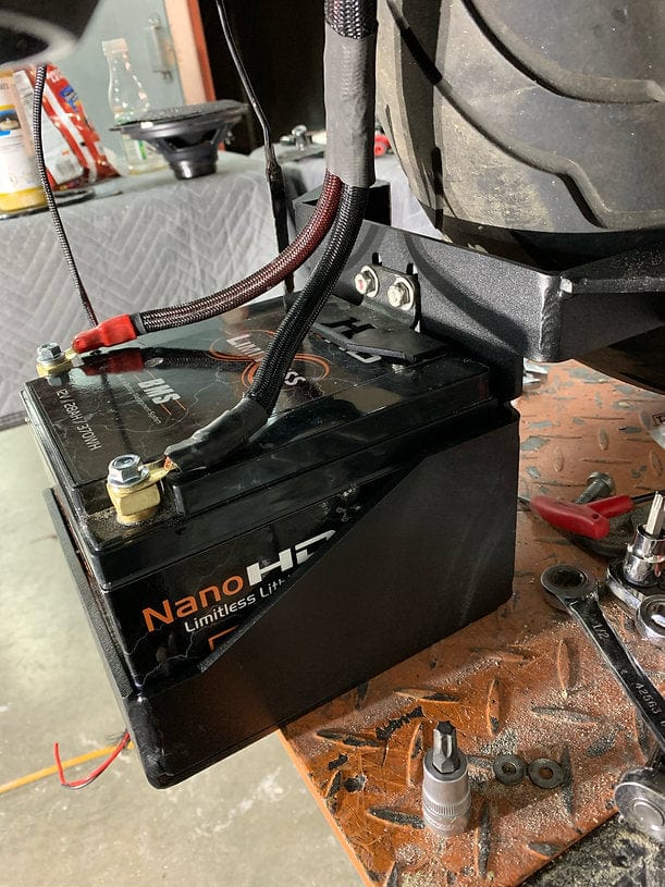 Holstein Designs | Under Fender Battery Box | Motorcycle Battery Box ...