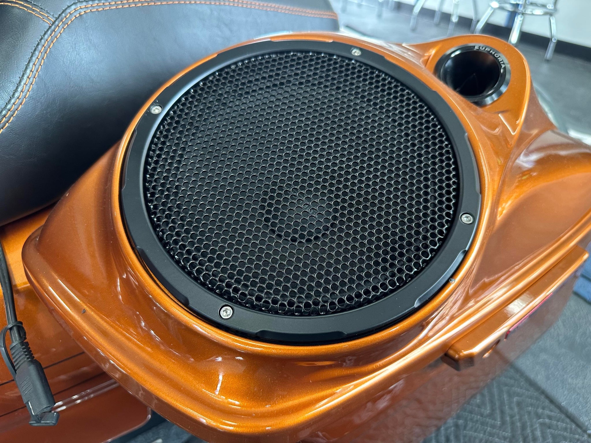Motorcycle Grill 8" | Speaker Grill | Harley Stereo Upgrade – Garage ...